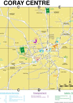 Coray - plan commune - Communauté de communes et Office de Tourisme de ...